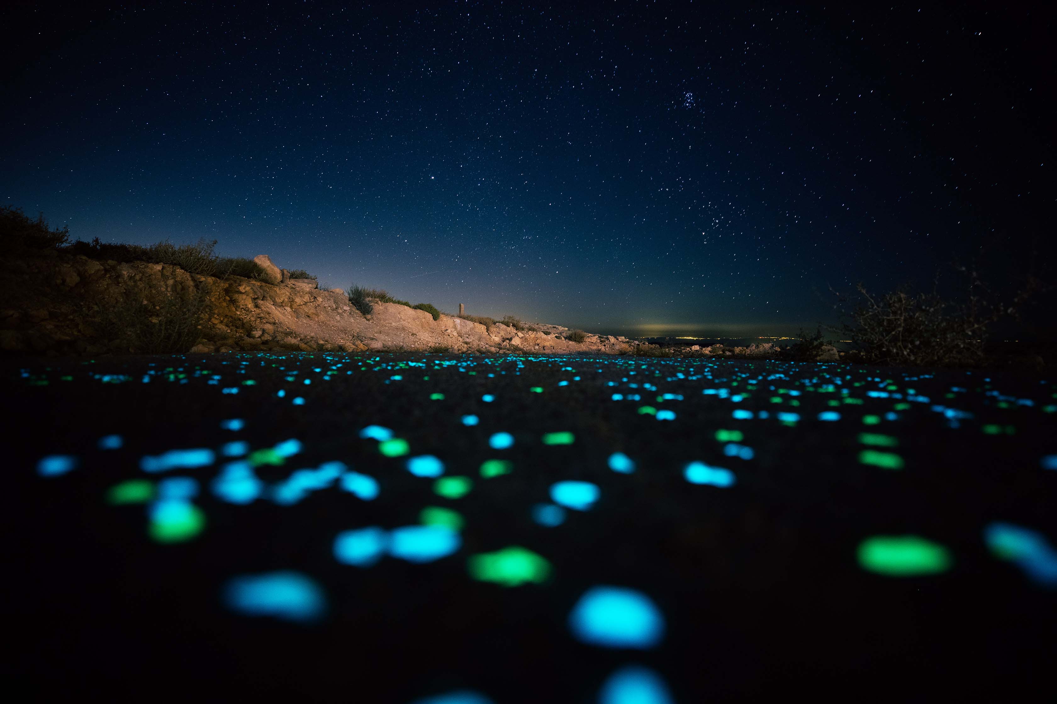 Glow Trail at the Ramon Crater Starlight Reserve Awarded the First Int ...