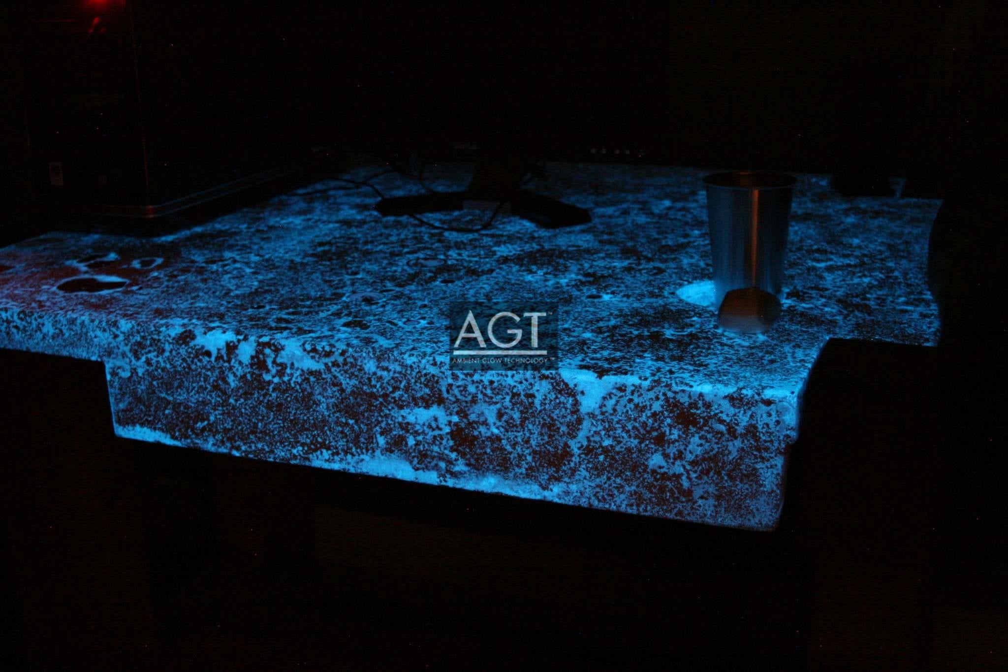 Glow In The Dark Work Desk | Ambient Glow Technology™