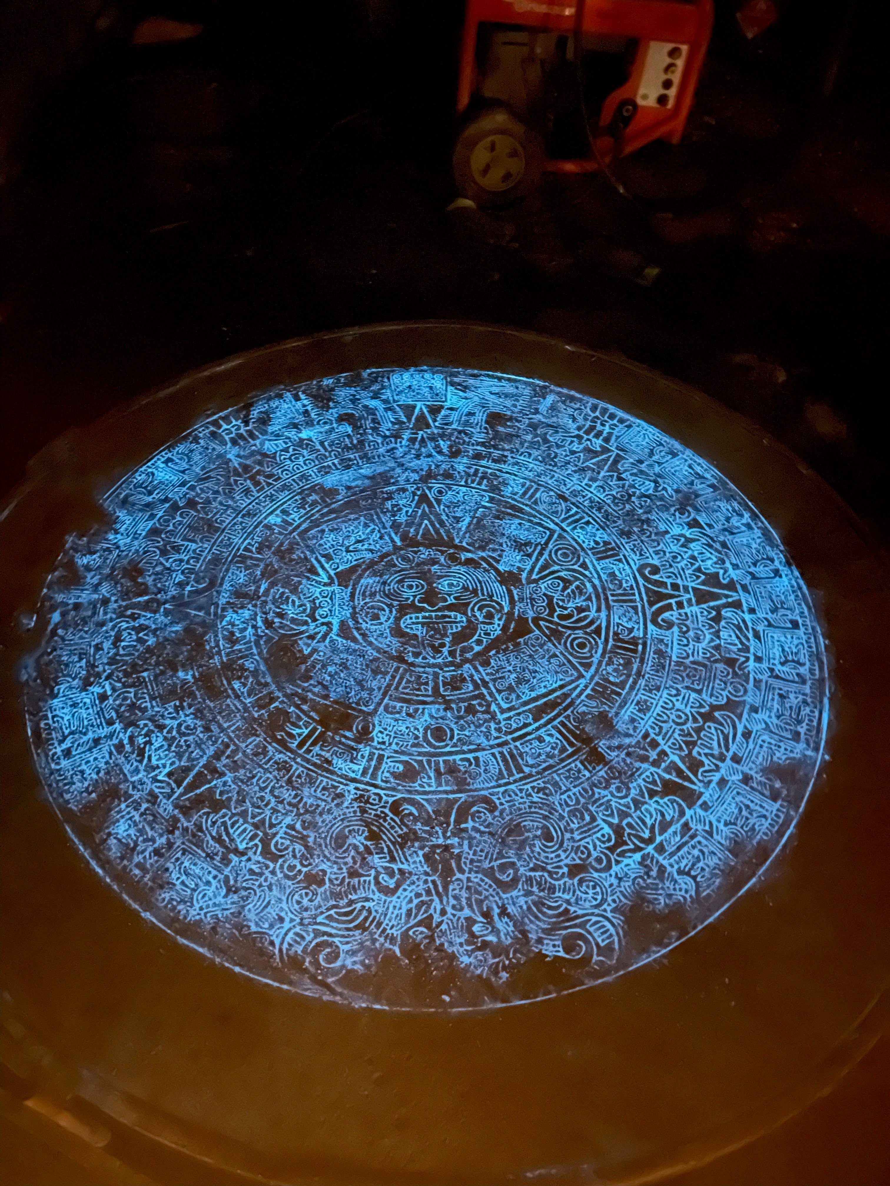 Glowing Concrete Art Path - 2024 AGT™ Glow Stamped Concrete Project Ru ...