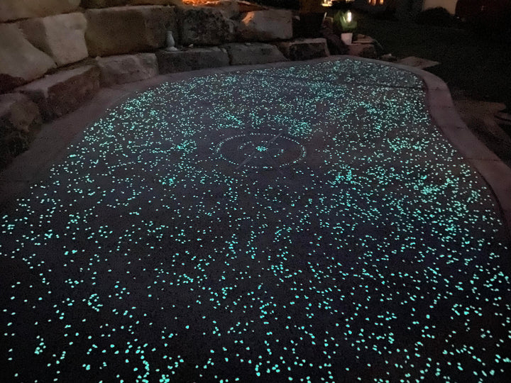 Glowing Concrete Pool Deck – Ambient Glow Technology