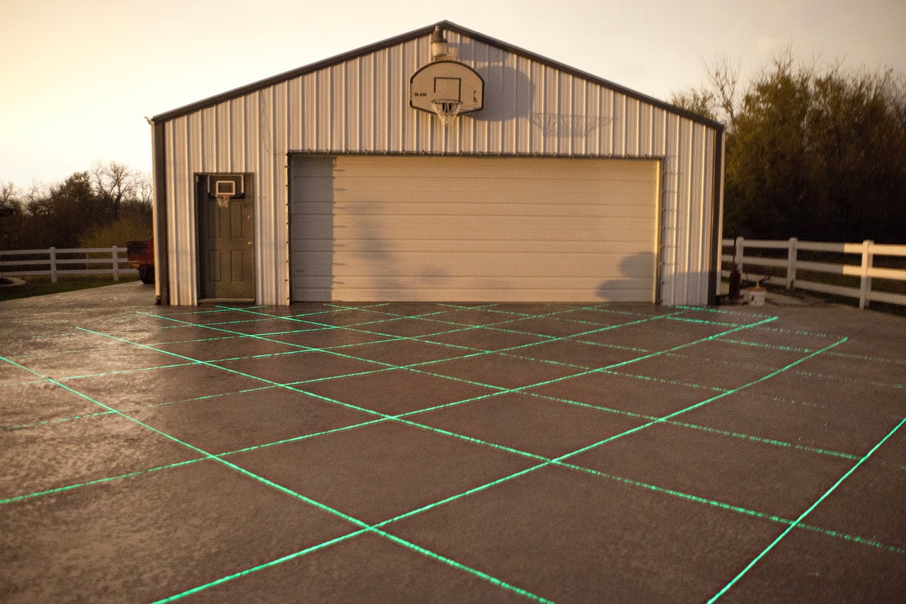 Tron Inspired Glowing Driveway - Glow Project Blog | AGT™ | Ambient ...