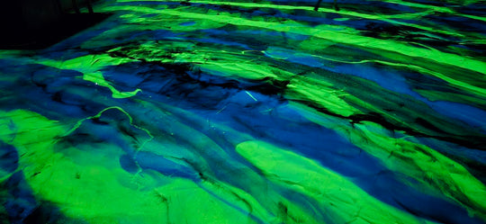 Galaxy Glowing Concrete Countertops – Ambient Glow Technology
