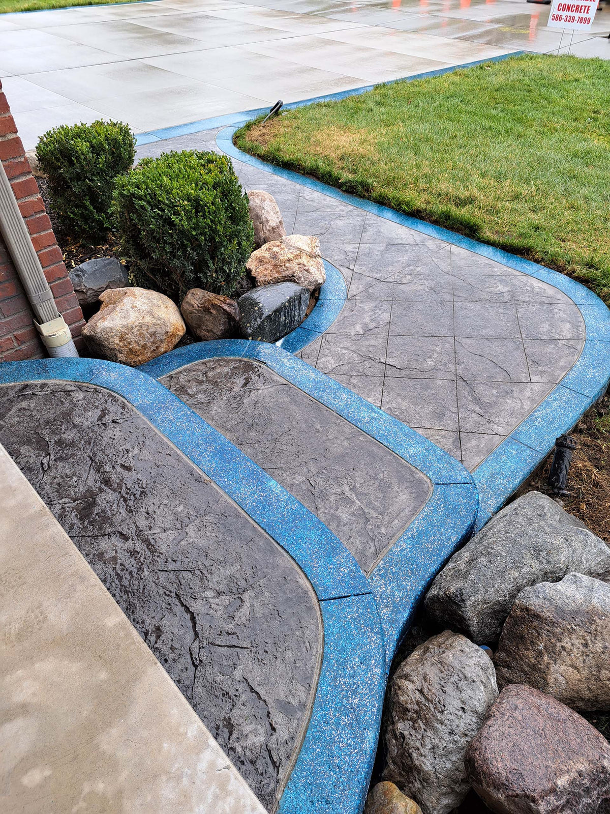 Glow Stone Installation Guide: Stamped Concrete | Ambient Glow Technology™