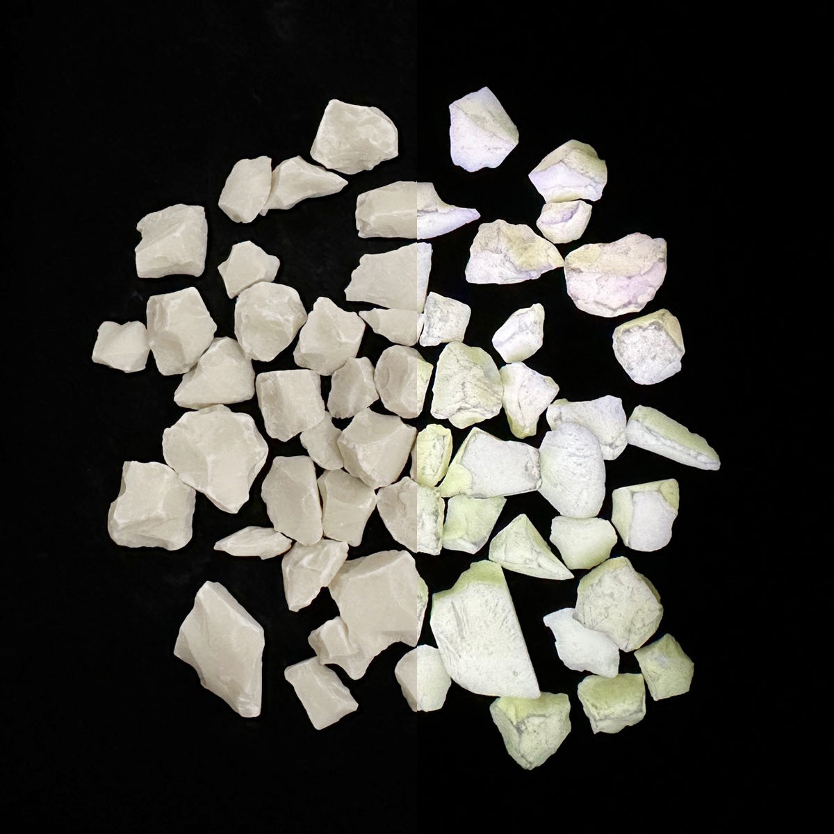Glacier White Glow Stones | 1 lb.- 1/2" (10-12mm) | Limited Production ...