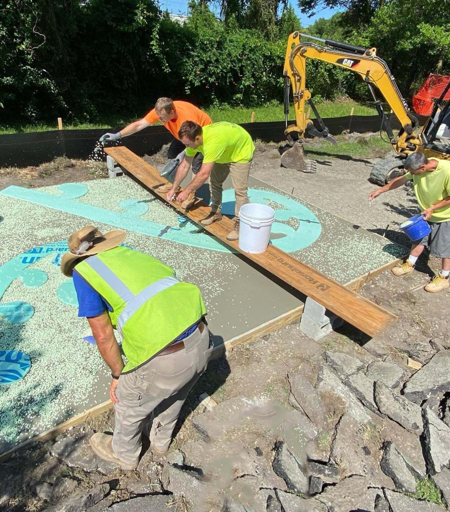 Fine Glow Sand - Aqua Blue - 1lb. | Ambient Glow Technology™