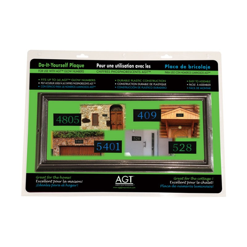 Glowing Number Address Plaque | AGT™ - Ambient Glow Technology ...